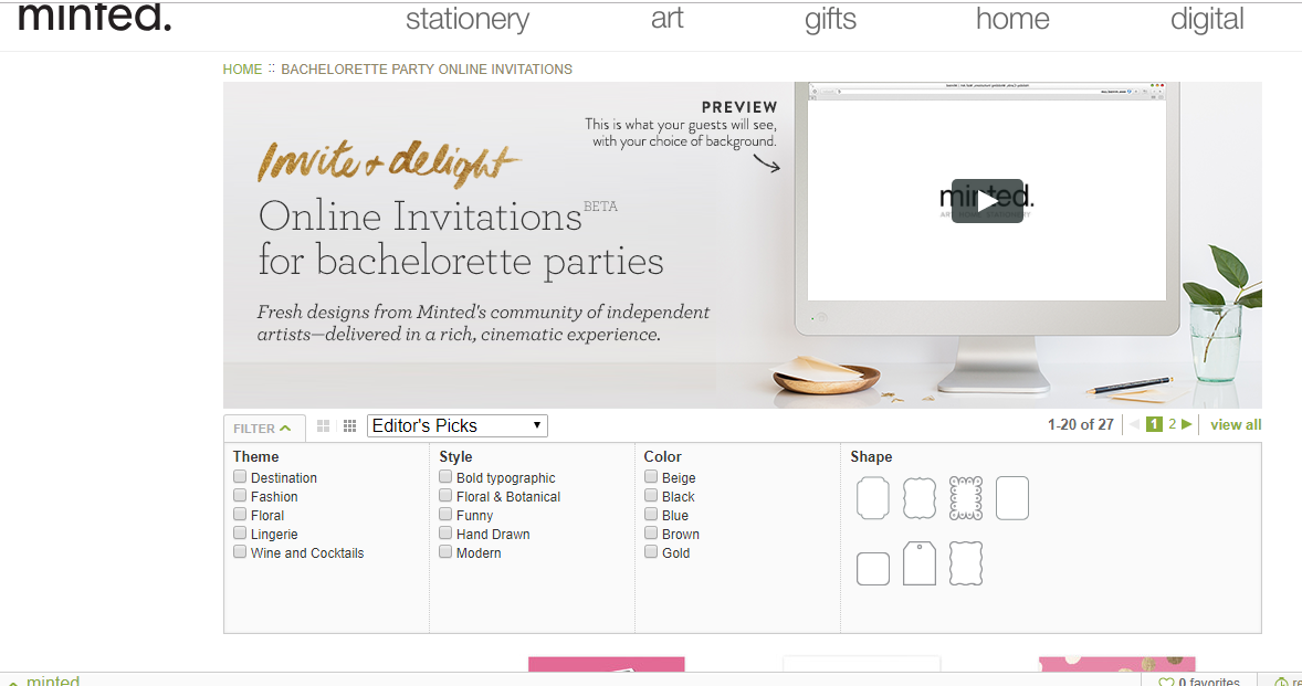 Bachelorette Party Email Invitations 2020 Guide 