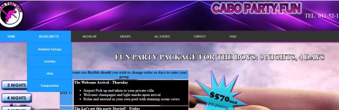 Plan the Ultimate Bachelor Party in Cabo San Lucas, Mexico!